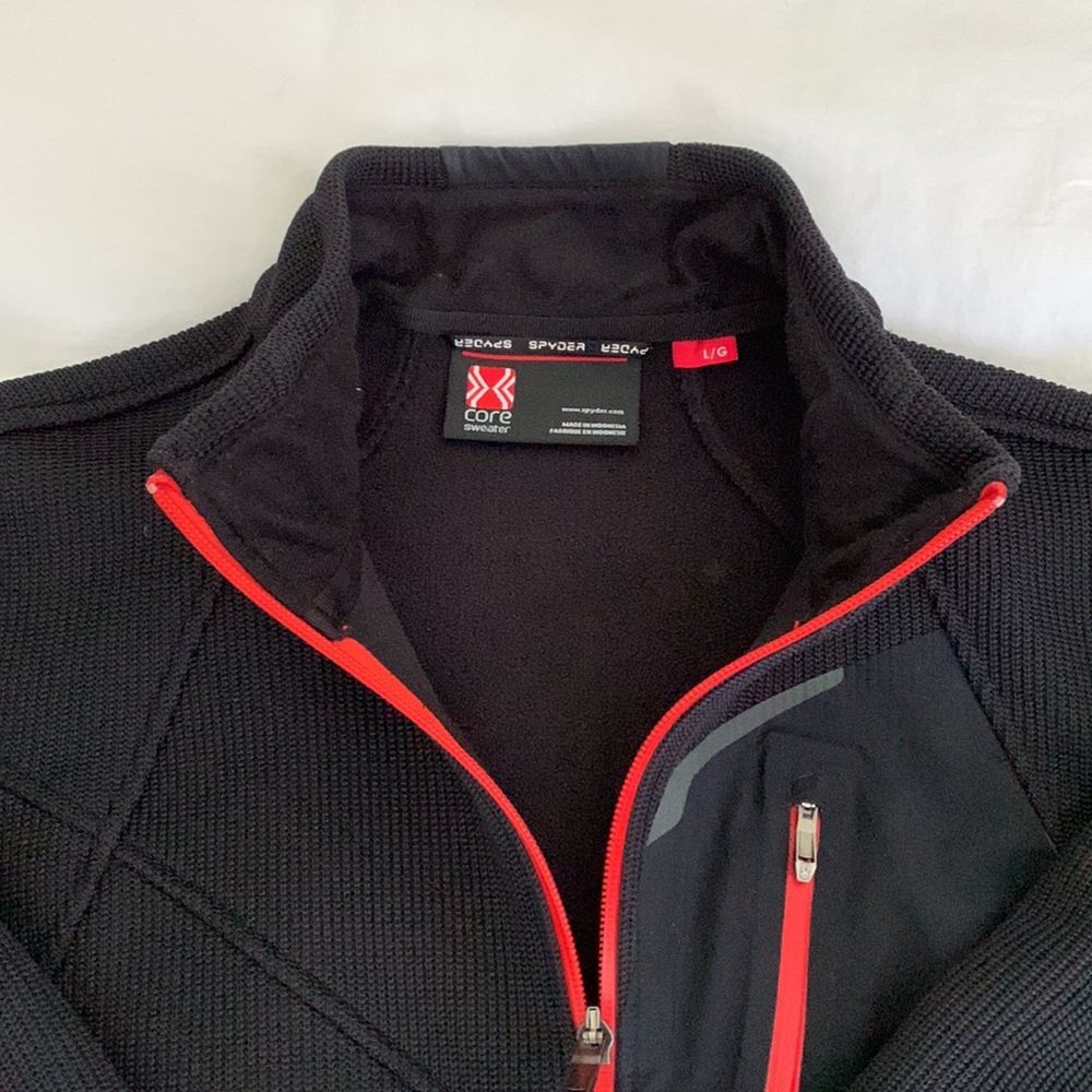 Men’s Spyder Knit Core Sweater Jacket - Gem